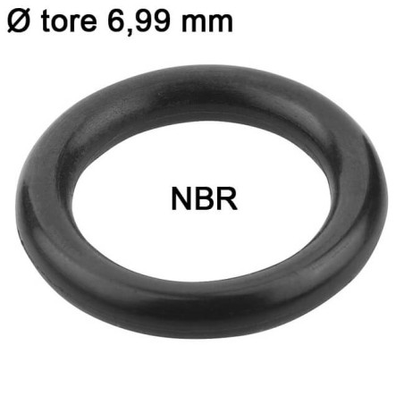 10 Joints toriques nitrile NBR Ø tore 6,99 mm