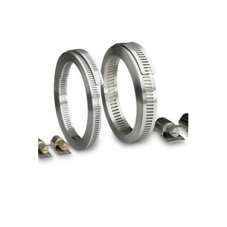 Serflex Bande sans fin inox + têtes